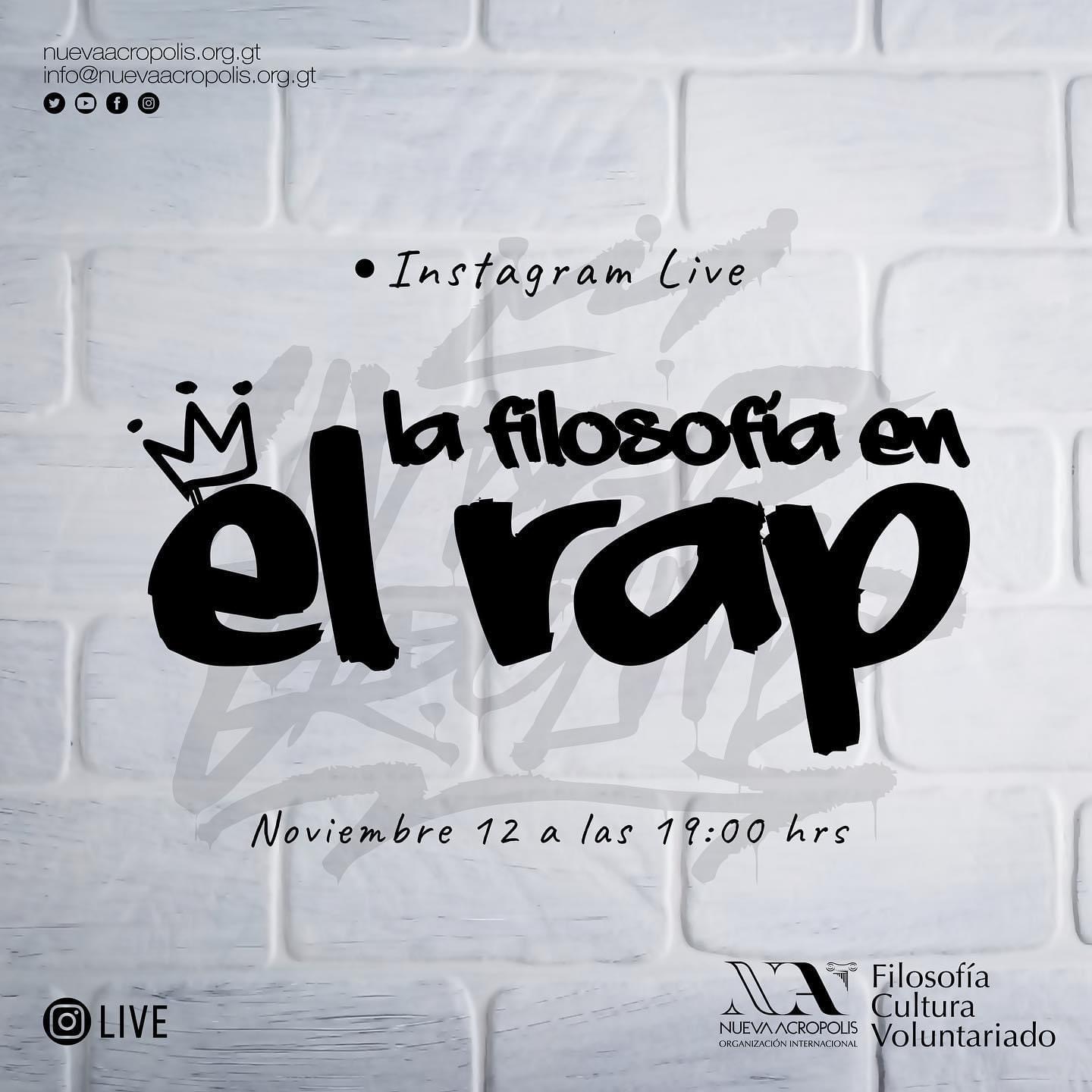La filosofía en el rap (Guatemala) - Noticias de Nueva Acrópolis